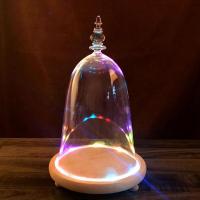 China Custom Home Decorative Bell Transparent Glass Cover for sale