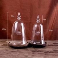 China Custom Home Decorative Bell Transparent Glass Cover for sale