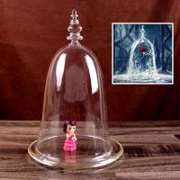 China Custom Home Decorative Bell Transparent Glass Cover for sale
