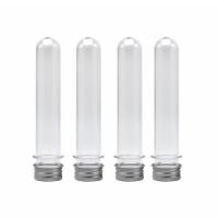 China Seasonings Transparent 45ml Ground Glass Tube Bottle for sale