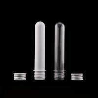China Seasonings Transparent 45ml Ground Glass Tube Bottle for sale