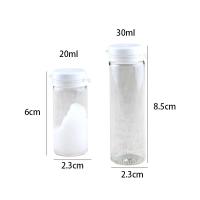 China 20ml 30ml Sealed Rubber Ring Borosilicate Glass Bottles for sale