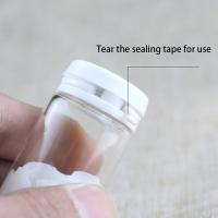 China 20ml 30ml Sealed Rubber Ring Borosilicate Glass Bottles for sale