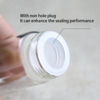 China 20ml 30ml Sealed Rubber Ring Borosilicate Glass Bottles for sale