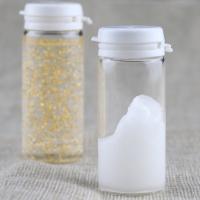 China 20ml 30ml Sealed Rubber Ring Borosilicate Glass Bottles for sale