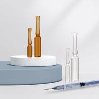 China 3ml 5ml Amber Clear Borosilicate Glass Injection Bottles for sale