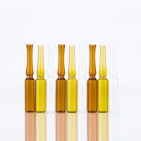 China 3ml 5ml Amber Clear Borosilicate Glass Injection Bottles for sale