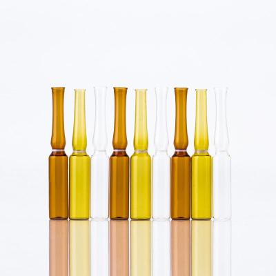 China 3ml 5ml Amber Clear Borosilicate Glass Injection Bottles for sale