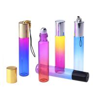China Colorful Cosmetic Packaging 10ml 15ml Glass Ball Bottles for sale