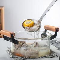 China Customized Logo Simple 5L Borosilicate Glass Soup Pot for sale