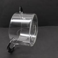 China Microwave Heating Transparent Borosilicate Glass Soup Pot for sale