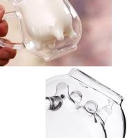 China 200ml Handmade Double Wall Borosilicate Glass Cup for sale
