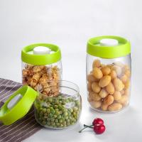 China Watertight Compressed Air Glass Storage Jars Manually Pressed for sale
