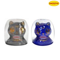 China Cat Form Double Wall Borosilicate Glass Mug 200ml for sale