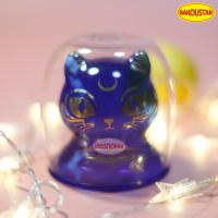 China Cat Form Double Wall Borosilicate Glass Mug 200ml for sale