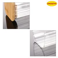 China Double Layer High Borosilicate Glass Storage Tank for sale