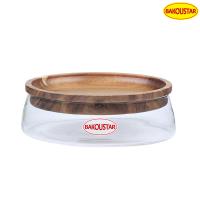 China Lead Free Dried Fruit Storage Borosilicate Glass Jars for sale