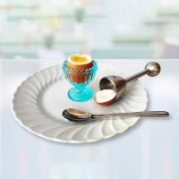 China SGS Custom Eco Friendly 88ml Breakfast Glass Egg Cup for sale