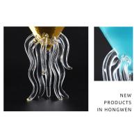 China Clear 200ml Creative Jellyfish Shaped Cocktail Goblets for sale