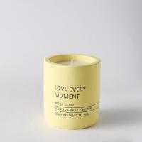 China Custom Logo Nordic Cylinder Concrete Candle Holders for sale