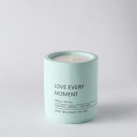China Custom Logo Nordic Cylinder Concrete Candle Holders for sale