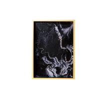 China FDA Restaurant Square Oil Painting Plate Tableware for sale
