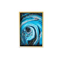China FDA Restaurant Square Oil Painting Plate Tableware for sale