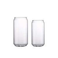 China Simple style glass cup clear glass drinking cup for milk juice ice cream for sale