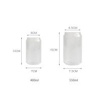 China Simple style glass cup clear glass drinking cup for milk juice ice cream for sale