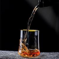 China Dainty household glass drinking cups that are heat-resistant and borosilicate for sale