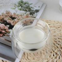 China Robot Shaped High Borosilicate Glass Cups 100ml for sale