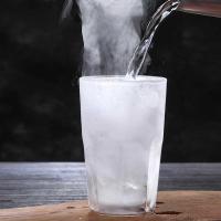 China Transparent Borosilicate Glass Double Cup 200ml 400ml For Juice Tea Milk for sale