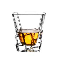 China Clear Cylinder crystal Whisky Glass Wine Cup Lead Free 101ml 400ml for sale
