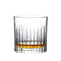 China Clear Cylinder crystal Whisky Glass Wine Cup Lead Free 101ml 400ml for sale
