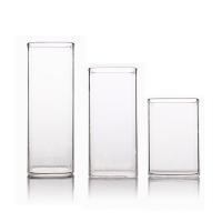 China Square High Borosilicate Personalized Glass Cup 250ml 400ml for Breakfast Milk for sale