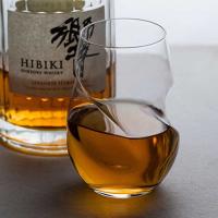 China Clear High Borosilicate Glass Cup 430ml Round Shape for sale