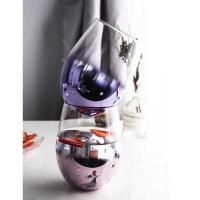 China Cylinder Starry Sky Personalized Glass Cup Colorful 500ml for Coffee for sale