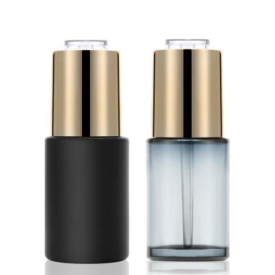 China 30ml Rotary drip Glass Dropper Bottles Essence Oil Perfume Pump Bottle for sale