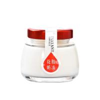 China LFGB Hexagon 120ml 150ml Glass Honey Jars Food Storage Container for sale