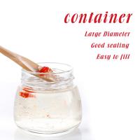 China LFGB Hexagon 120ml 150ml Glass Honey Jars Food Storage Container for sale