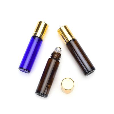 China 5ml Cosmetic Glass Bottles Glass Roll On Perfume Bottles for sale