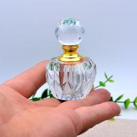 China Luxury 3ml Empty Crystal Essential Oil Bottle Hot Stamping Shockproof for sale