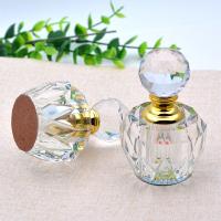 China Luxury 3ml Empty Crystal Essential Oil Bottle Hot Stamping Shockproof for sale