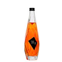 China FDA 350ml 500ml Glass Drink Bottles Frosted Wine Glass Bottles for sale