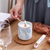 China Empty Round Ceramic Candle Holder Cottage Handmade Colorful Candle Container for sale