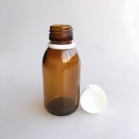 China Medicine 65ml 100ml Amber Glass Bottle With PP Cap Eco Friendly for sale