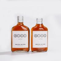 China Food Grade Classic Cold Brew Coffee Glass Bottles With Colour Spray for sale