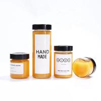 China Clear 314ml 580ml Glass Storage Jars For Canning Food Jam for sale