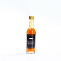 China 50ml Mini Glass Wine Bottles Whiskey Glass Bottles With Aluminum Lids for sale