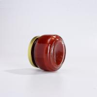 China 50ml 80ml Jam Mini Glass Honey Jars With Airtight Lids for sale
